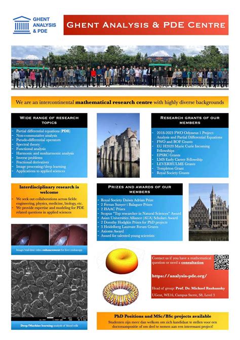 Ghent Analysis And Pde Center Intercontinental Research Group In