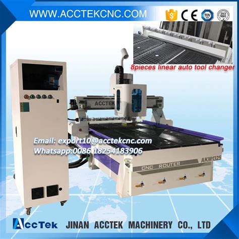 Linear Tool Magazine Auto Tool Changer Hot Sale Atc Wood Cnc Router In