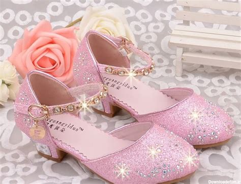 عکس کفش بچه گانه دخترانه پاشنه بلند