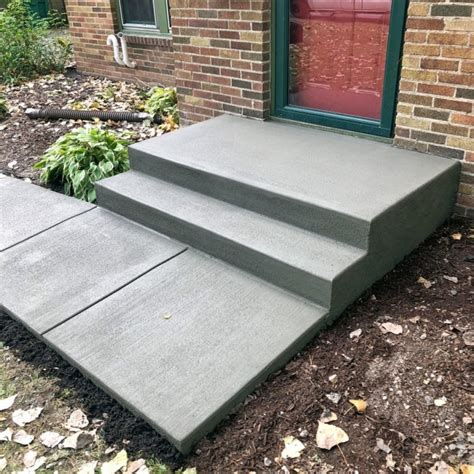 Outdoor Concrete Steps Stair Designs
