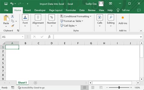 Import Data Into Excel Definition Different Ways How To Import