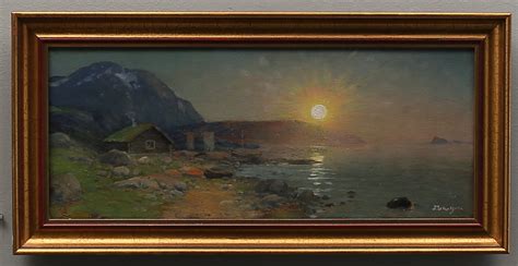 Johan Lundgren 1822 1895 Oil On Pan…