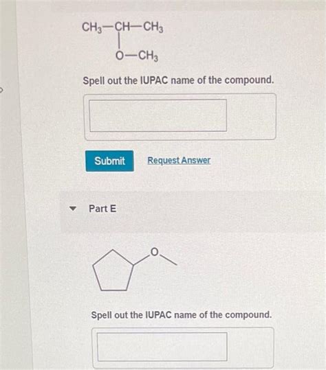 Solved CH CH CH CH CH OH CH CH CH Spell Out The IU