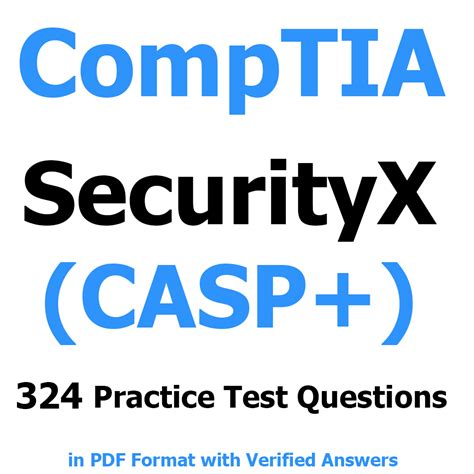 Comptia Advanced Security Practitioner Securityx Casp Cas 005 Exam Practice Questions And