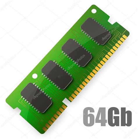 Computer RAM Memory Card 64gb Stock Photo By ADDRicky 20329027