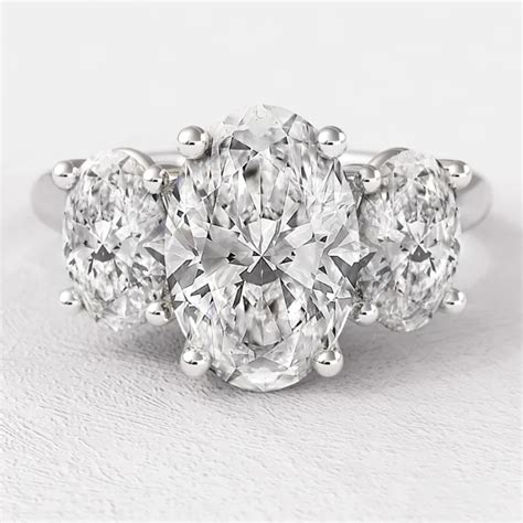Oval Three Stone Engagement Rings Bespoke Diamonds Dublin And Cork