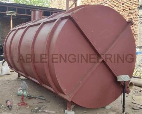 Mild Steel Solvent Storage Tank At Best Price In Saharanpur Id