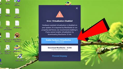 Bluestacks 1o Error Virtualization Disabled Fixed Youtube