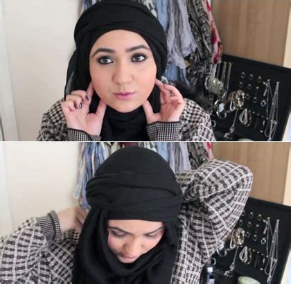 Tutorial Hijab Agar Pipi Chubby Jadi Lebih Tirus Tutorial Pashmina By Anita Scarf