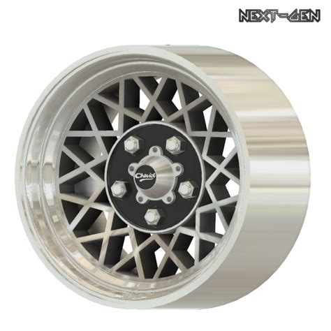 Stl File Next Gen Cheviot Hotwire Real Rims For Scale Model Cars