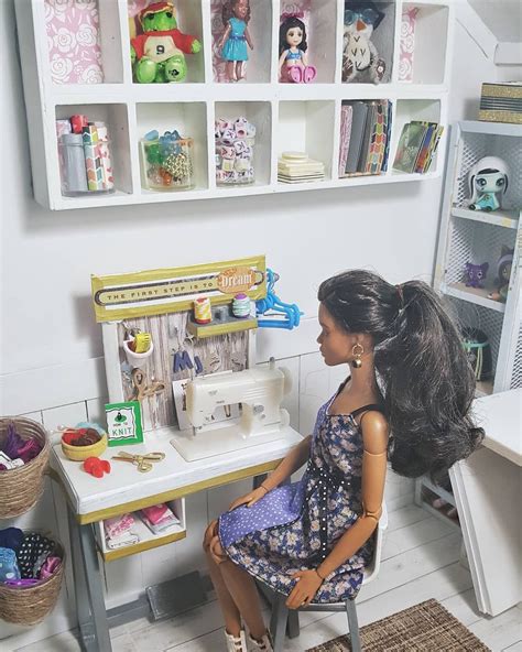 Ajoy Joyner On Instagram Update On The Craft Shed Inspired By The Barbie Sewing Set Mattel