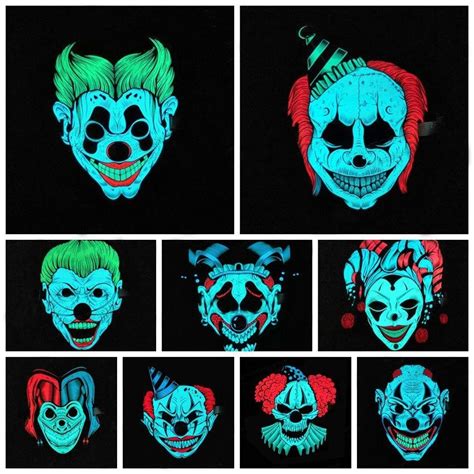 Led Rave Mask EDM Jersey