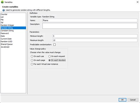 Neoload Random String Variable How To Generate
