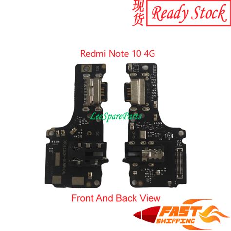 Xiaomi Redmi Note 10 4G 5G Redmi Note 10 Pro 4G Redmi Note 10s Charging Board USB Port