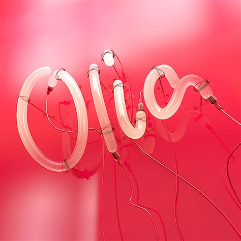 Neon Tube Typography On Behance