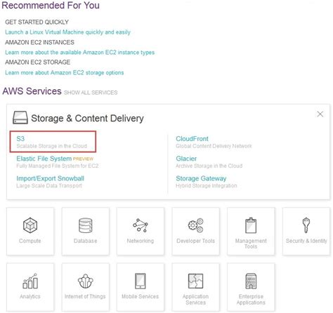 Create A S3 Storage Bucket In Aws Hostway Help Center