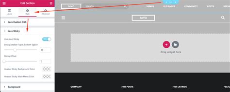 Default Menus And Logo Javo Theme Documentation