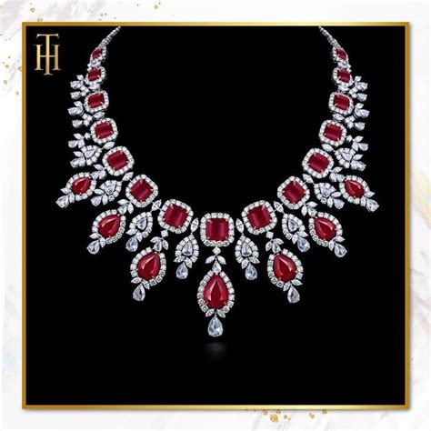 Regal Ruby Necklace Mozambique Origin