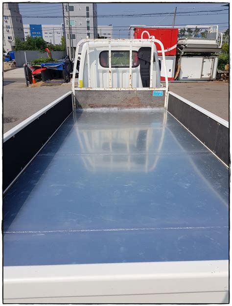 아연도금판 차바닥 차바닥시공 입니다 포터 봉고 네이버 블로그