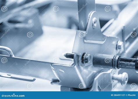 Parts For Assembly Cnc Machine Arduino Board For Controlling The Machine Stock Image