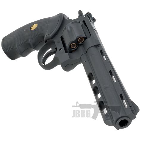 King Arms 6 Python 357 Custom I Co2 Airsoft Revolver Just Bb Guns
