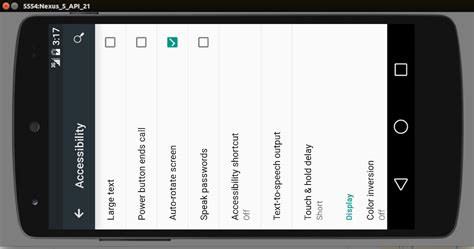 mobile auto rotate screen is not working android avd stack overflow