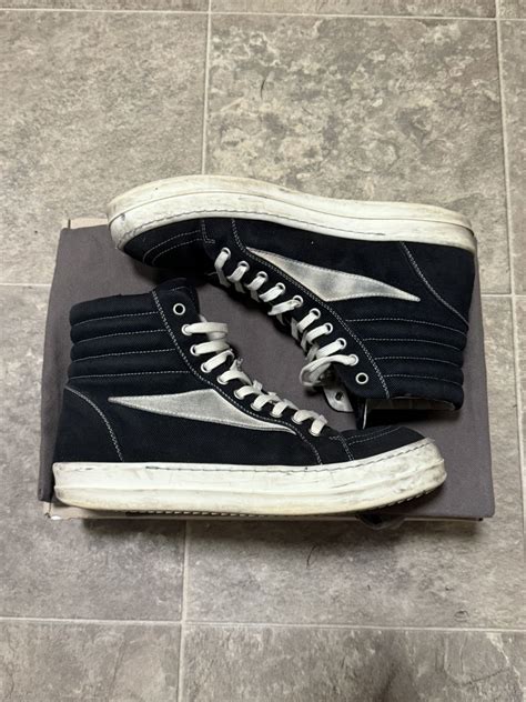 Rick Owens Rick Owens Vintage Sneakers “vans” High Top Shoes Grailed