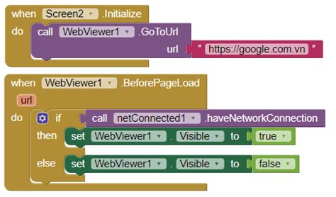 Webview Dont Active When Negative To New Screen MIT App Inventor Help