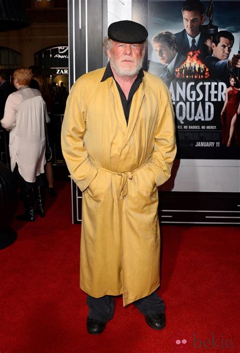 Nick Nolte En El Estreno De Gangster Squad En Los Angeles Famosos En El Estreno De Gangster
