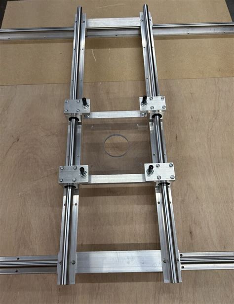 Slab Flattening Router Surfacing Facing Jig Router Sled Linear Rail Ebay Router Sled Diy