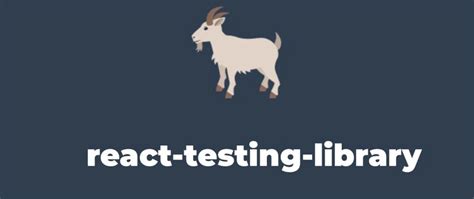 Testing React Apps With React Testing Library Rtl Class N Study