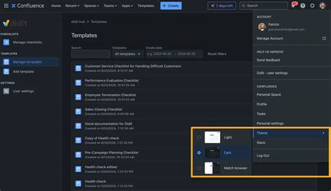 Dark Mode For Didit 🚀 Checklists For Atlassian Jira And Confluence