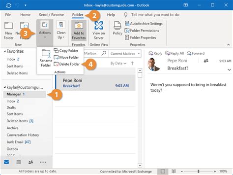Folders CustomGuide