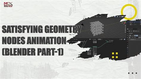 Satisfying Geometry Nodes Animation Blender Part 1 Youtube Animation Blender Geometry