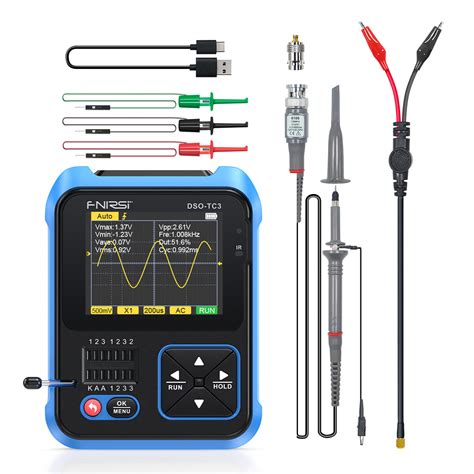 Fnirsi Dso Tc3 Digital Oscilloscope Transistor Tester Function Signal