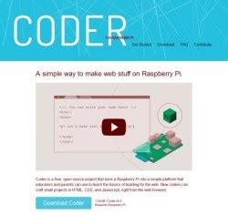Google Coder Pour Le Raspberry Pi Le D Veloppement Web Port E De