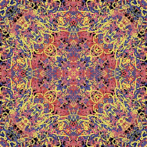 Kaleidoscopic Visual Coded In Python Rwoahdude