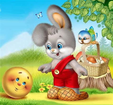 Картинки по сказке Колобок