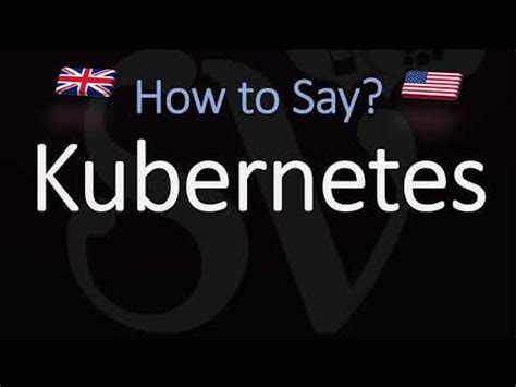 How To Pronounce Kubernetes CORRECTLY Meaning Pronunciation YouTube