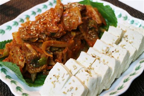 두부김치 제육김치볶음 집밥 백선생 백종원 레시피