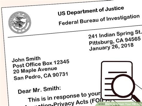 3 Ways To Obtain Your Fbi File Wikihow