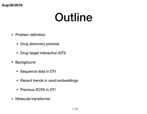 Deep Learning Based Drug Protein Interaction Ppt