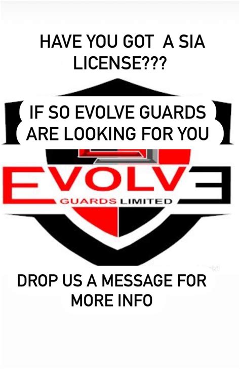 Evolve Guards Limited On Linkedin Any Information Drop Us A Message