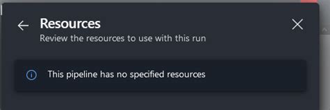 Pipeline Resource Trigger Never Fires And Pipeline Says This Pipeline Has No Specified