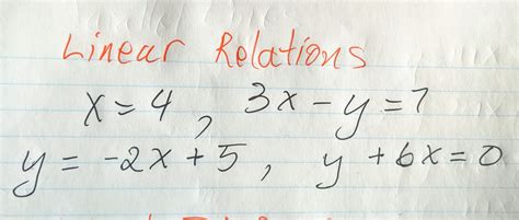 Solving Linear Relations Ottawa Ontario Canada Raise My Marks