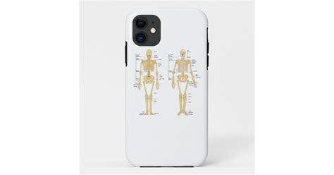 Human Skeleton Labeled Anatomy Chart Case Mate Iphone Case Zazzle
