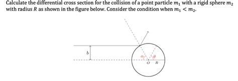 solved calculate the differential cross section for the collision of a