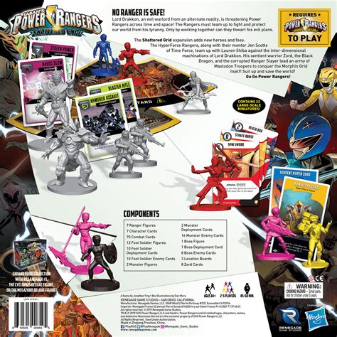 Power Rangers Heroes Of The Grid Shattered Grid Expansion Renegade