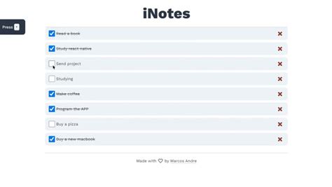 task react js examples