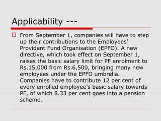 Presentation PF New Rules PPT